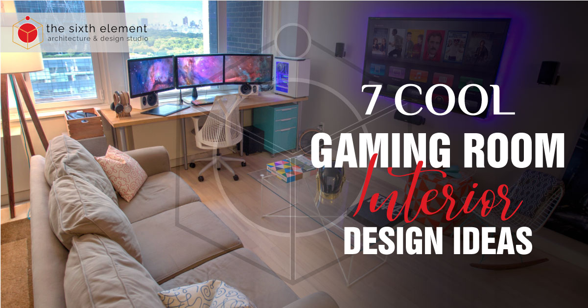 7 Cool Gaming Room Interior Design Ideas